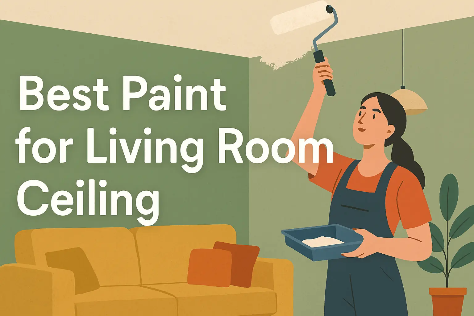 Best Paint for Living Room Ceiling