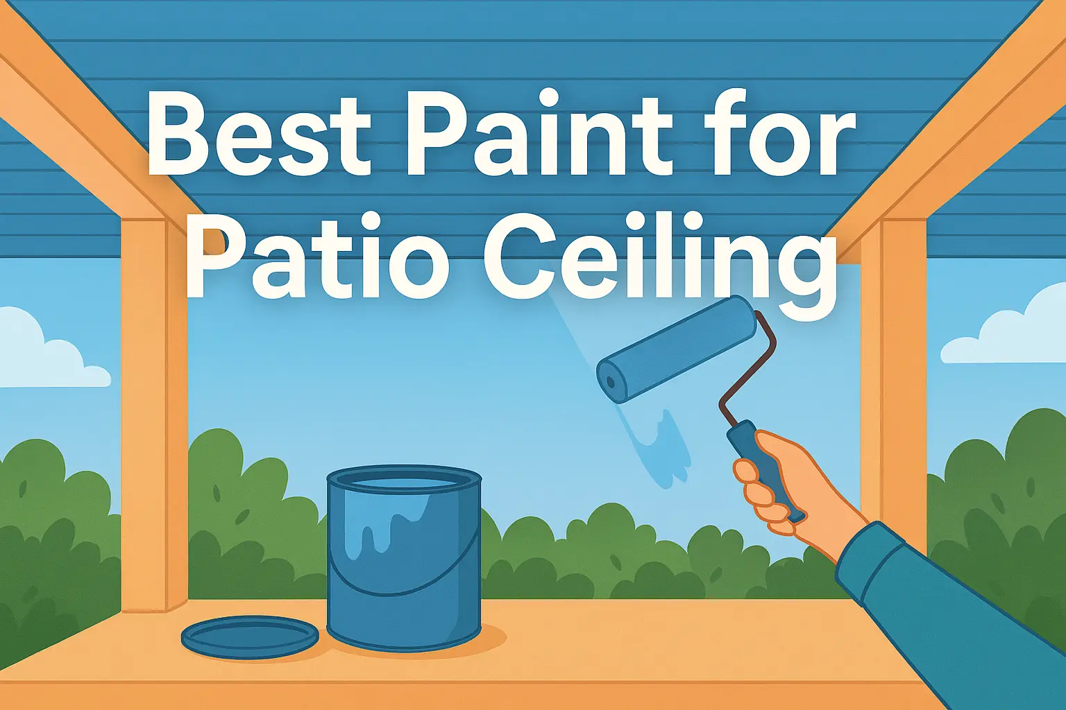 Best Paint for Patio Ceiling: A Fresh Guide To Durable Color And Charm