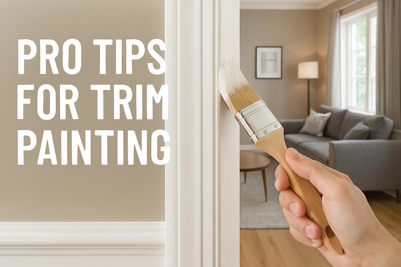 Pro Tips for Trim Painting: How to Get a Flawless Finish
