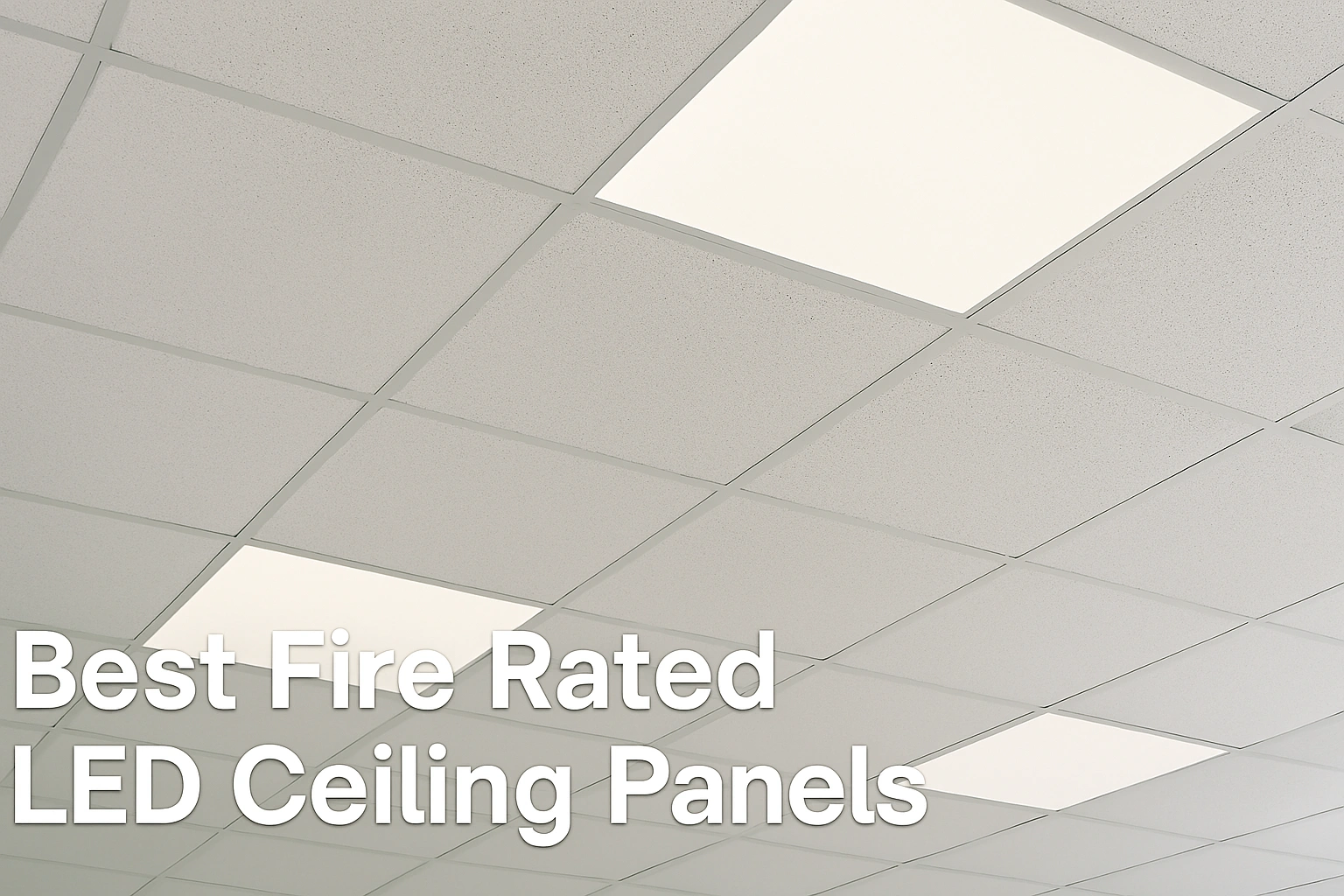 Best Fire Rated LED Ceiling Panels: Complete Buyer’s Guide