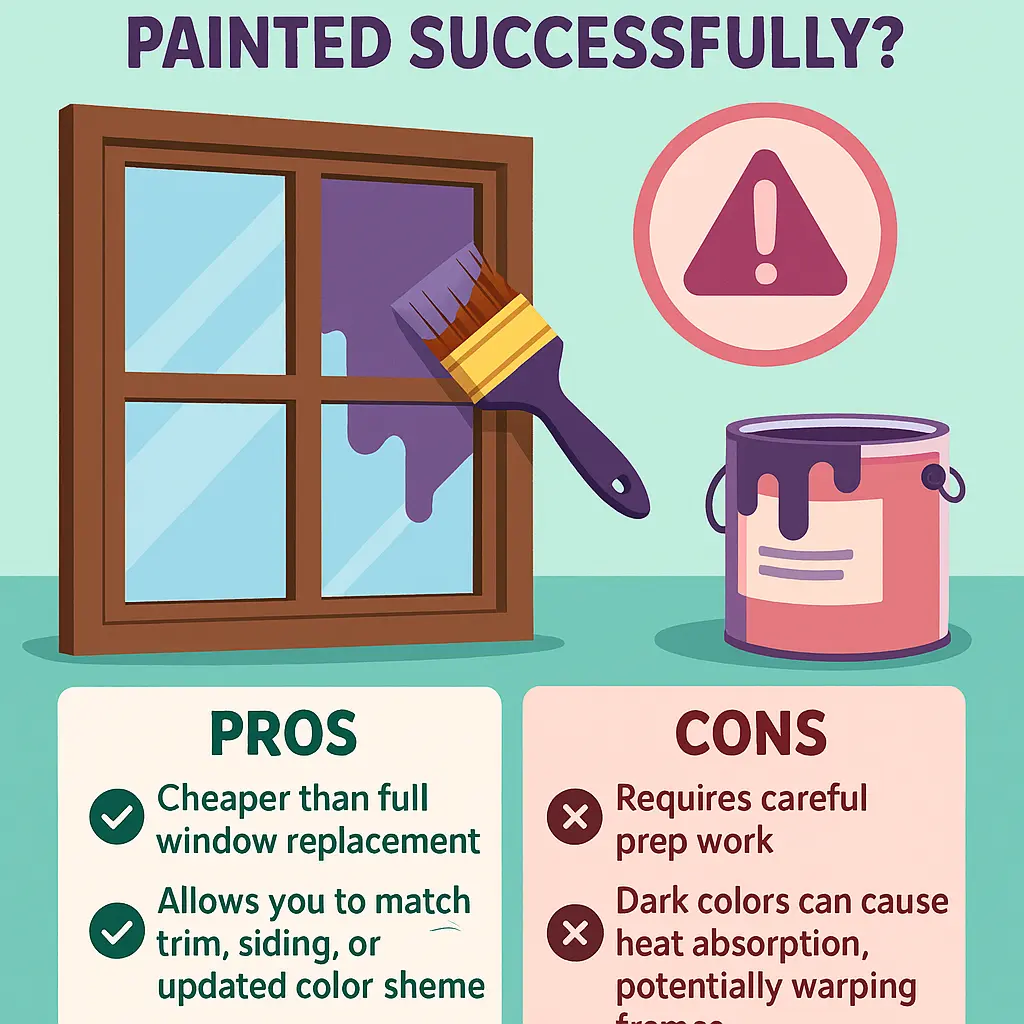 Can You Paint Vinyl Windows? A Complete Guide for Homeowners