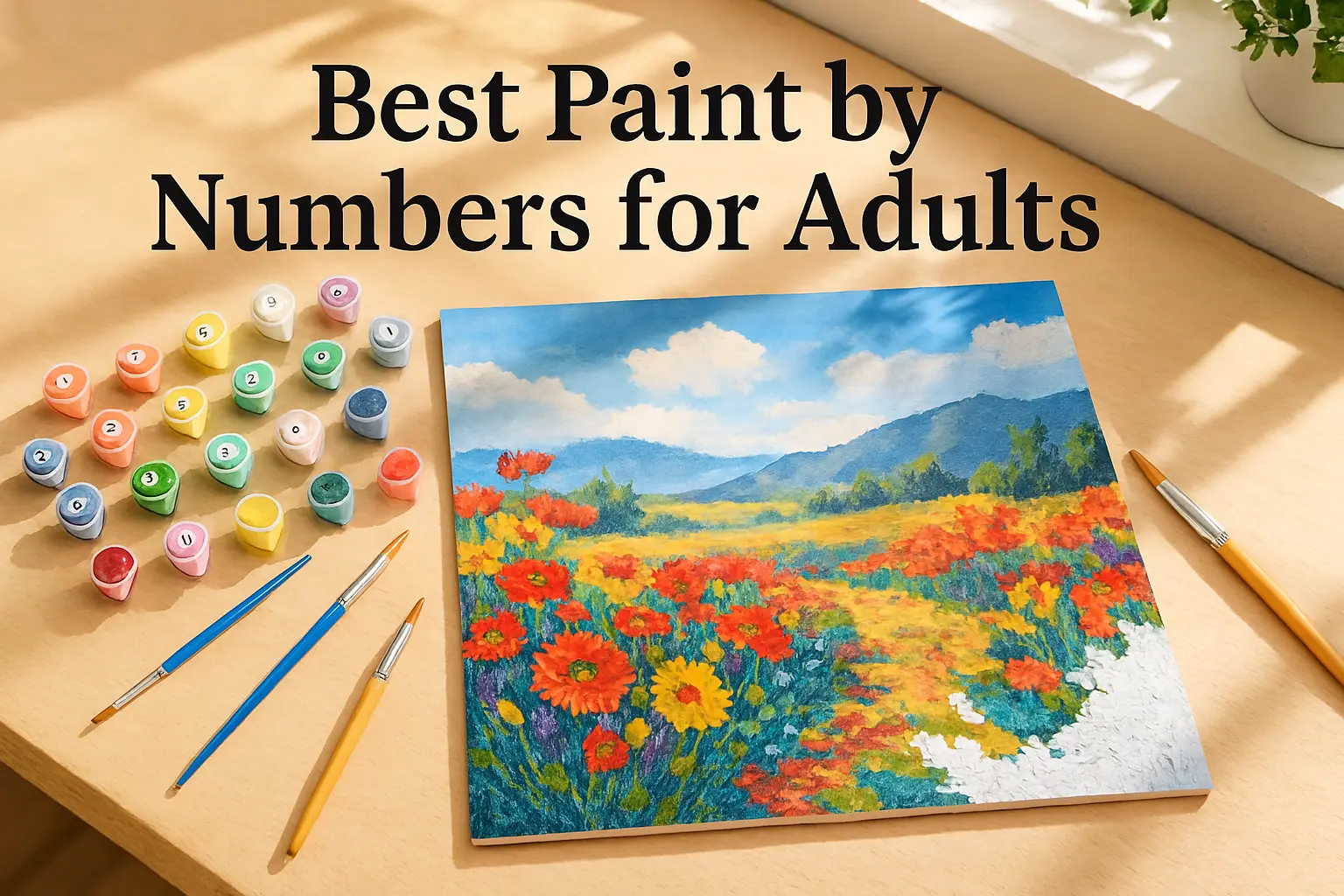 Best Paint by Numbers for Adults: Turn Relaxation into Masterpieces