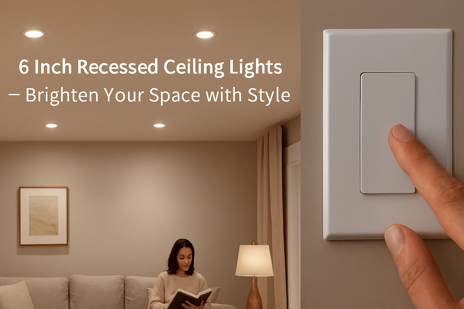 6 Inch Recessed Ceiling Lights: The Smart Choice for Modern Homes