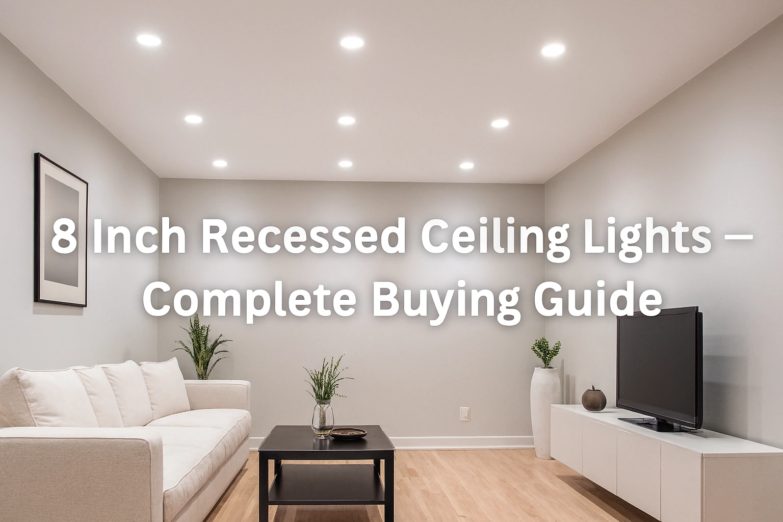 8 Inch Recessed Ceiling Lights: The Complete Guide with Reviews and ...