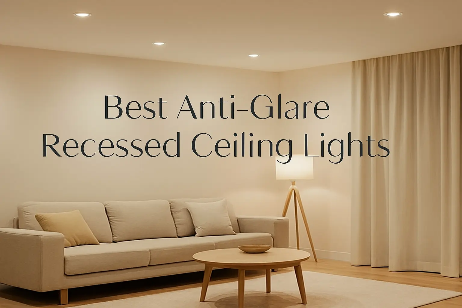 Best Anti Glare Recessed Ceiling Lights: Comfort Meets Style