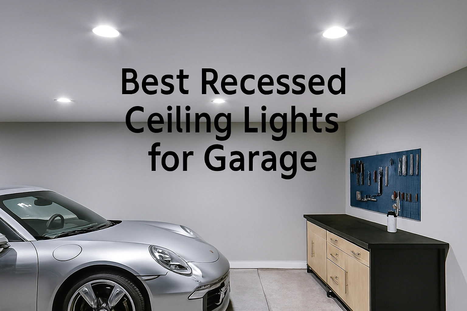 Best Recessed Ceiling Lights for Garage