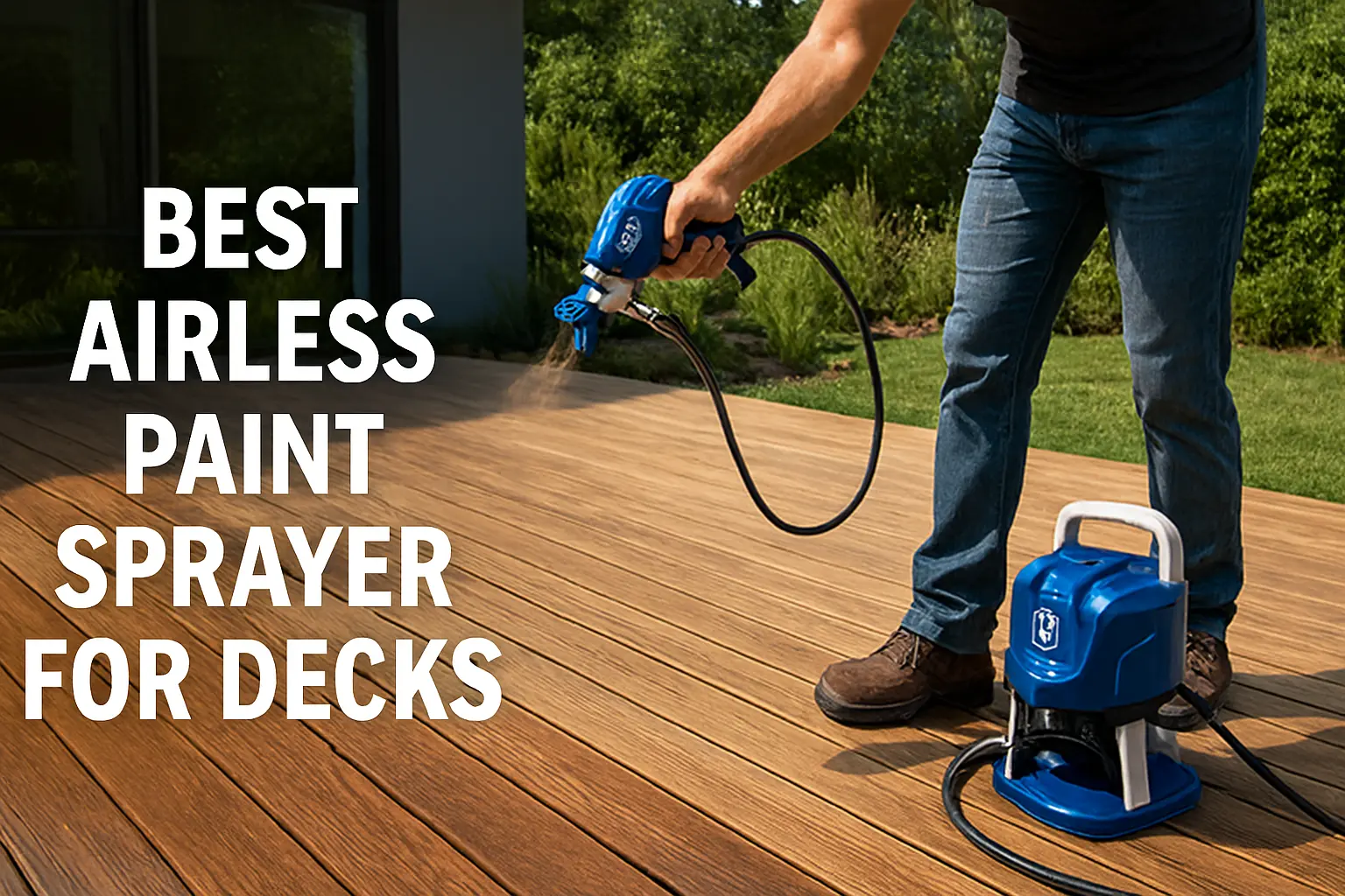 Best Airless Paint Sprayer for Decks Staining