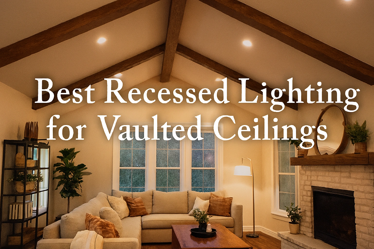Best Recessed Lighting for Vaulted Ceilings: A Smarter Approach