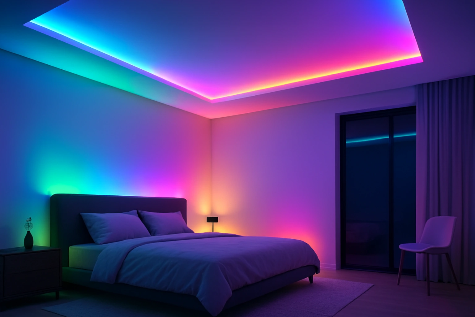 Brighten Any Room with RGB Ceiling Lights for Christmas or other Event